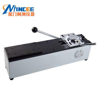 AMH-500手动卧式测试台 测力计支架数显推拉力计机架不含推拉力计