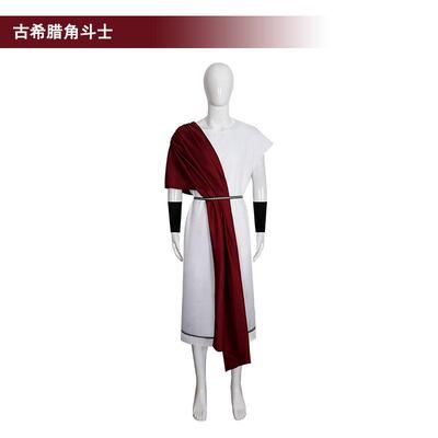Halloween Ancient Roman Greek King Gladiator Couple Costume