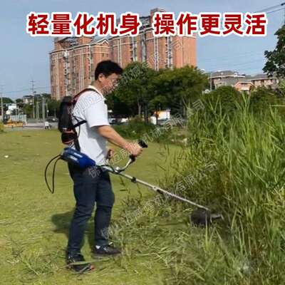 捷力科QDC-40充电式多功能无刷打草机40V大功率锂电开荒割灌机