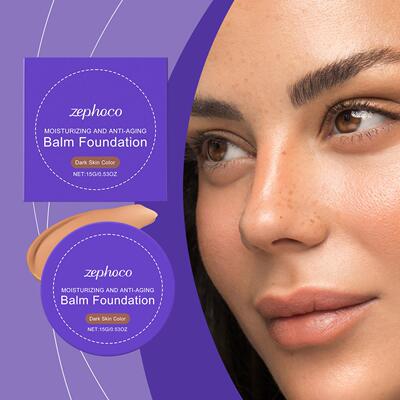 Zephoco Deep Skin Concealer Foundation Cream - Hydrating, Mo