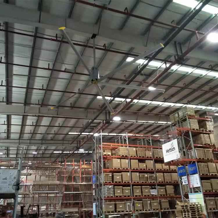 工业大风扇钢结构厂房车用大吊扇间降温塑胶闷热高间温车换VQZ气