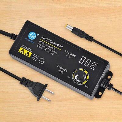 AC 110-240V To DC 3-24V Adjustable Power Supply 5.5x2.5mm