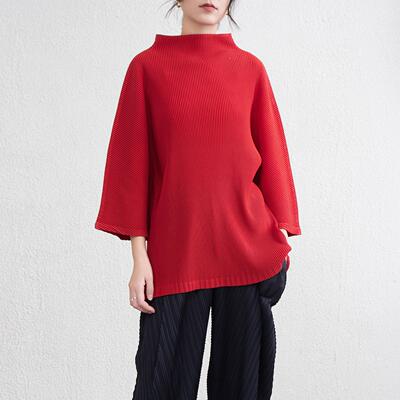 Mid length T-shirt for womenT恤中长上衣女