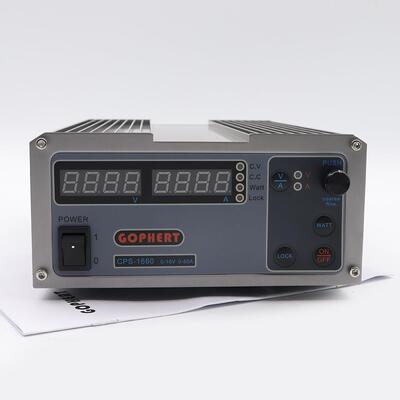 GOPHERT直流稳压电源可调电压电流CPS-1660 0-16V0-60A可调电源