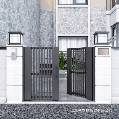 锈钢户外院门农村建自房大门铝合金庭院门户外不铁庭门别墅545100