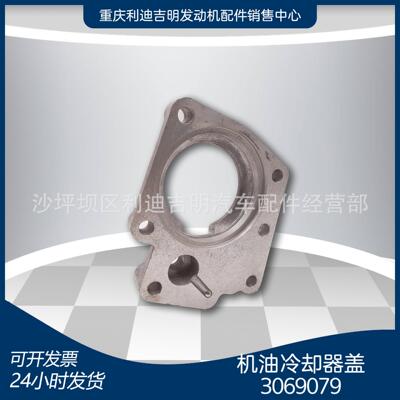 k19 k38发电机组配件 Nt855 发动机零件 机油冷却器盖3069079