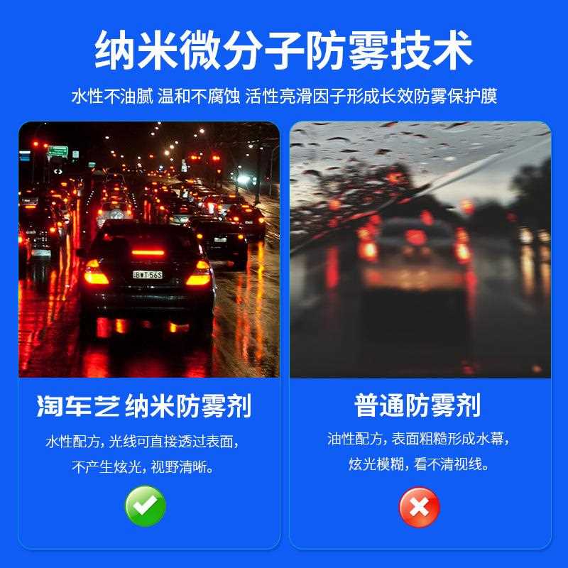 新款直销汽车玻璃防雾剂防雨剂车窗后视镜前挡风玻璃除雾防起雾喷