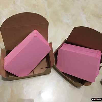 脱口秀专用演讲提示卡主持人手卡台词卡婚礼司仪提词空白卡片红色