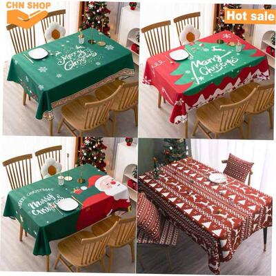 Christmas tablecloth Merry Christmas decoration table cloths