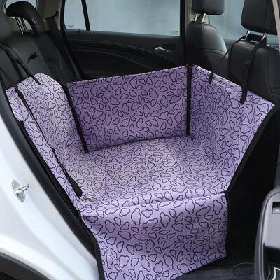 Pet Dog Car Rear Back Single seat Carrier Cover Pet Dog Mat