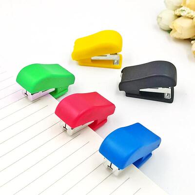 Mini Stapler, Portable Small Stapler, Creative Student Stati