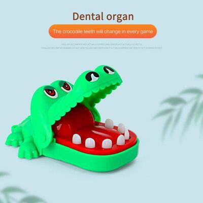 Crocodile Teeth Dentist Game Portable Funny Gags Toy Tableto