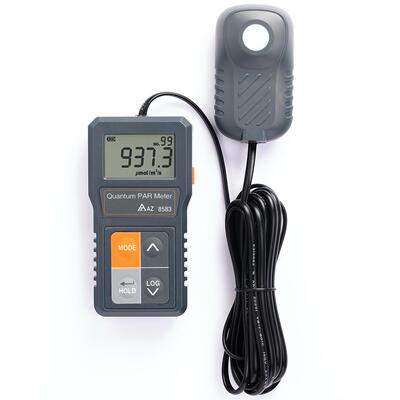衡欣AZ8583可拆卸式全光谱光照度计大屏显示自动休眠 低电量提示