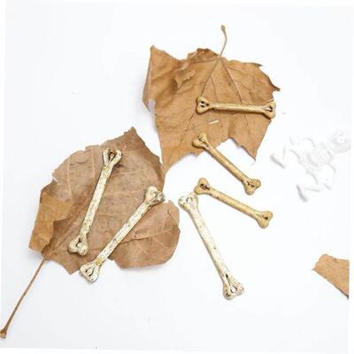 万圣Halloween gadgets DIY decorations with holes in the bone