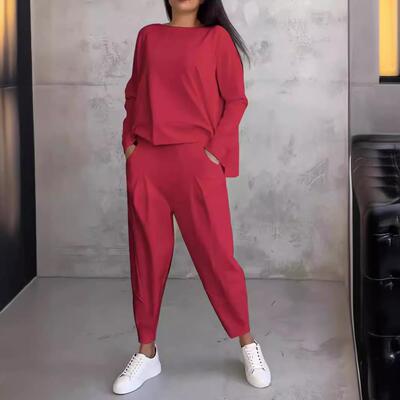 Two pieces of women's single legged long sleeved shirt