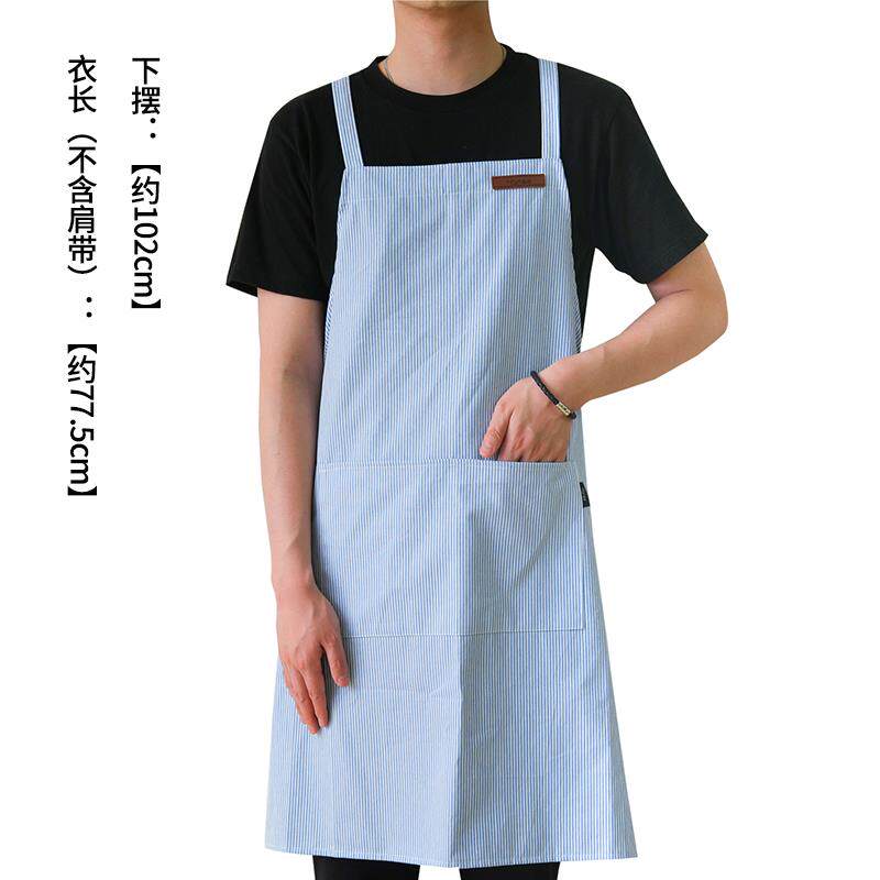 高档尚日系裙女时定制LOO工作服家用薄款北欧风棉透气文围艺厨房