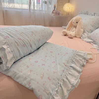 226新款法式全棉双层纱花边夏2被系列二000*2被0单夏TMX0