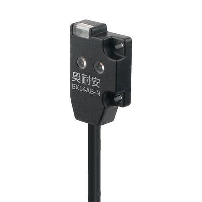 超薄型EX-14AB激光传感器漫反射正面 侧面对射EX19微小型光电开关