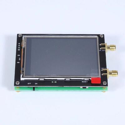 MAX2870射频信号源发生器模块23.5MHz-6000MHz高稳定LCD触摸屏