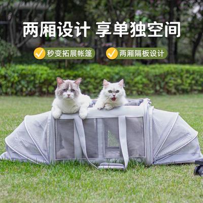 斜拉杆包箱跨拆卸包包外出狗批发猫拉杆dodopet宠物包厂家狗狗