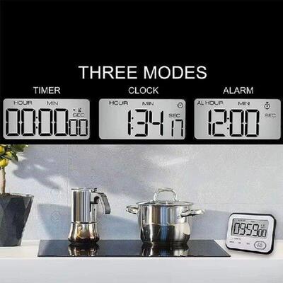 76HB Cooking Timer Stopwatch Kitchen Digital Timer Table