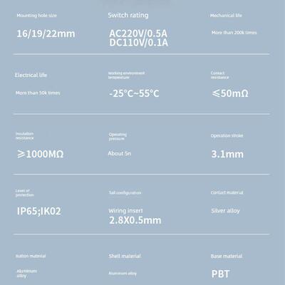 欧宝龙ONPOW16/19/22mm金属急停LAS1AGQ推锁旋放按钮中国红波制造