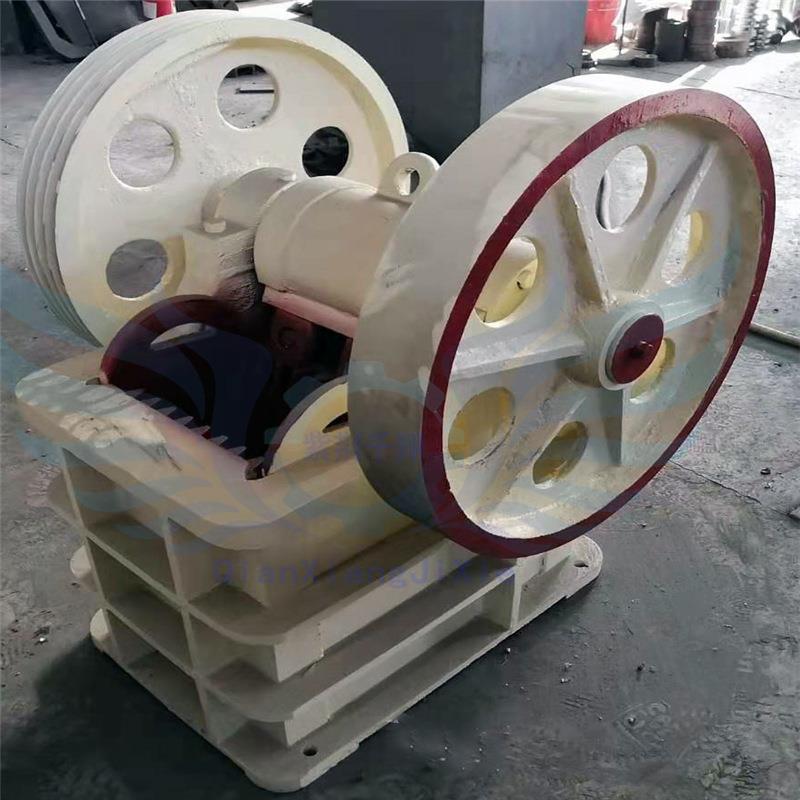 矿山石实验室专用小型鄂式破碎机 综合建筑垃圾颚破粉碎机设备
