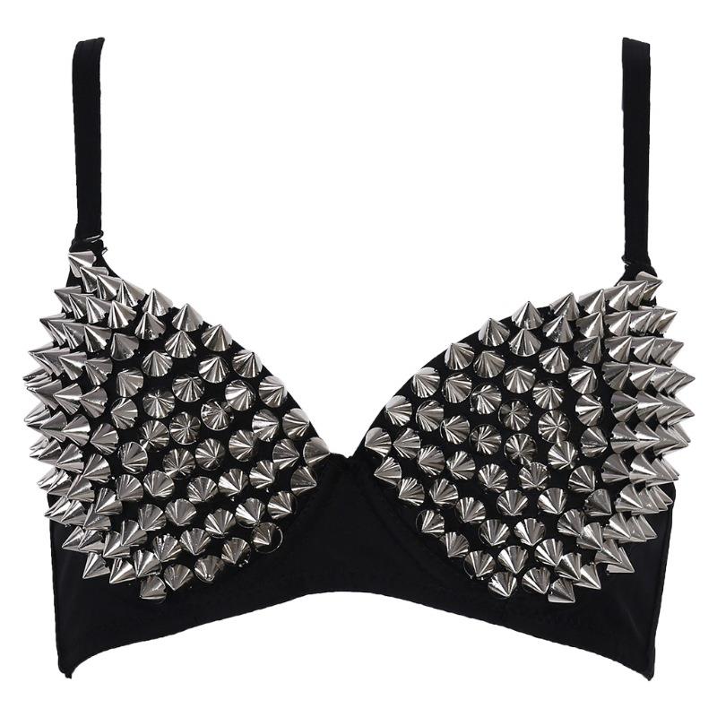 Yolabra Glamorous Handmade Crystal Bra Top Shiny Rhinestone