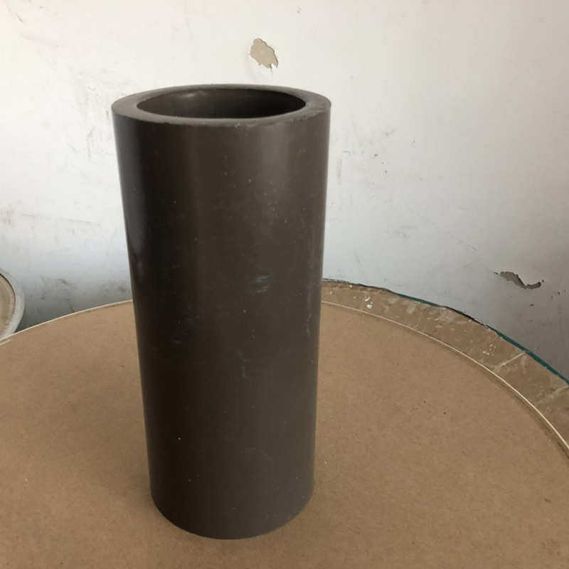 厂家批发改性定向四氟管聚乙烯黑色填充管 四氟塑料大口径石墨管