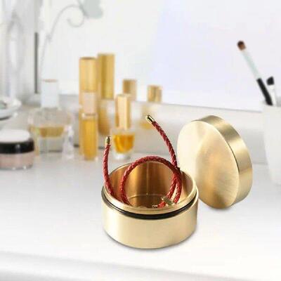 Shockproof Sealed Brass Box Dustproof Moisture-proof Pill