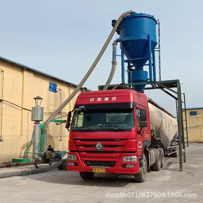 海口船运粉料长距离输送设备 负压装罐车大型吸灰机