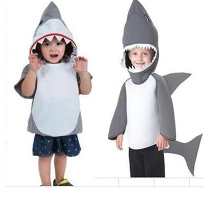 Great White Shark Costume, Kids Ocean Animal Performance