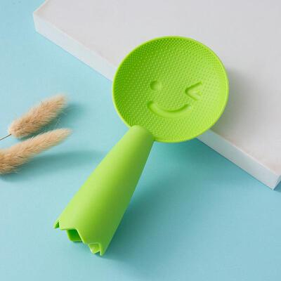 Creative Smiling Face Rice Spoon, Non-Stick Kitchen Rice Sco