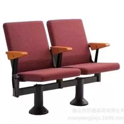 佛山礼堂椅丁字圆脚座椅ChurchChair影院椅课桌椅XP-60385