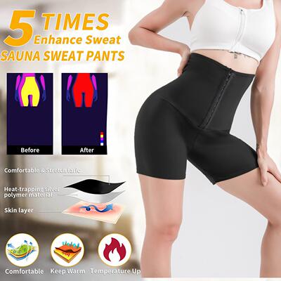 Sauna Suit Pants for Women Body Shaper Slimming Shorts Sweat