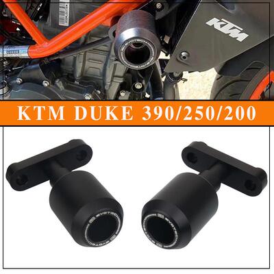 适用KTM DUKE 390 250 200 125 改装车身防摔球防摔棒保护杠配件A