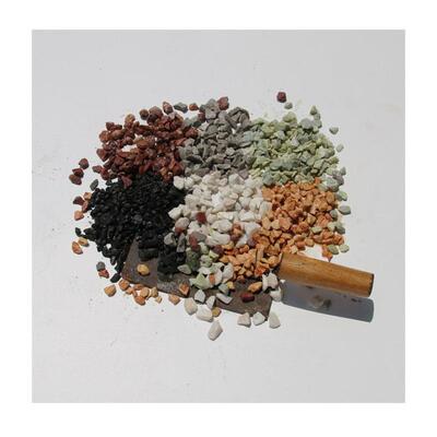 红色专用彩色天然水洗石级配全园林造景水磨石骨料白黑基础色