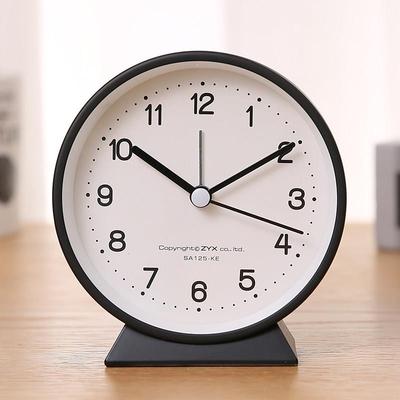 学生专用桌面闹钟懒虫起床神器夜灯静音男女孩儿童卧室学习时钟表