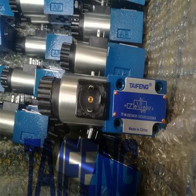 山东泰丰液压阀球阀TF-M-3SED6UK-1X/350CG24N9Z5L电磁球阀