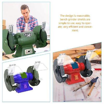 2 Pcs Accessories Grinder Guard Bench Shield Kit Safety