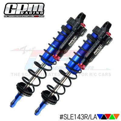 四驱车TRAXXAS SLEDGE 全金属真负压内置精密活塞弹簧143mm后避震
