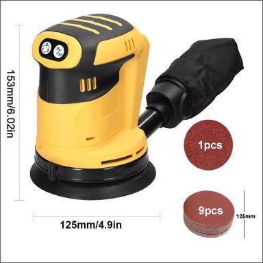 MT款打蜡机充电圆砂BWV机砂光机锂电纸砂机8V光木工打磨1机抛机工