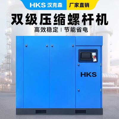 双极压缩永磁变频螺杆式空压机大型工业级55/110/132kw高压380v