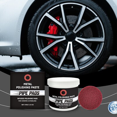 Metal Polishing Care Kit - Polish, Remove Oxidation, Prevent