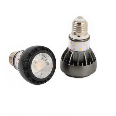 LED侧面发光变焦聚光灯泡 E27螺口射灯3w5w10w12w餐厅餐桌COB光源