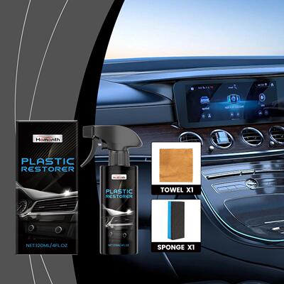 Homonth Auto Ceramic Plastic Cleaner - For Interior Dashboar