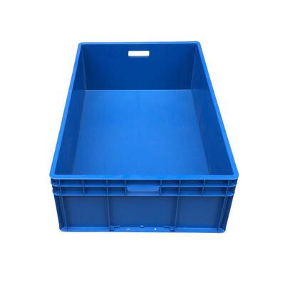 厂家供应eu8622物流箱800*600*230胶框塑料大周转箱 运输工具箱