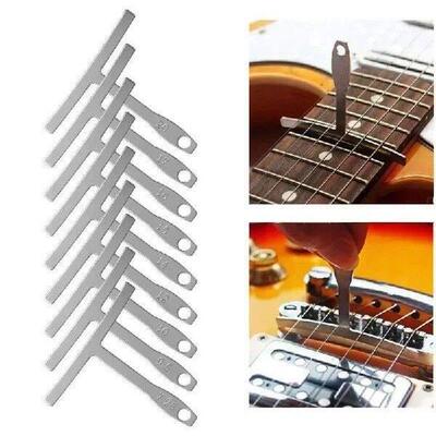 9Pcs Guitar Under String Radius Gauge Steel Guitar Builder