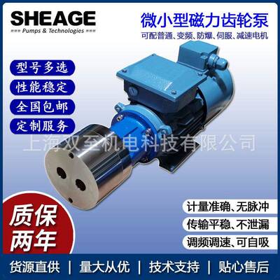 双至加工定制烟机配件齿轮泵加香料微小型磁力齿轮泵SC401-CM
