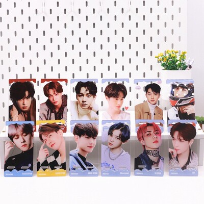 边伯贤朴灿烈吴世勋可爱韩日风真人款亚克力手机支架010